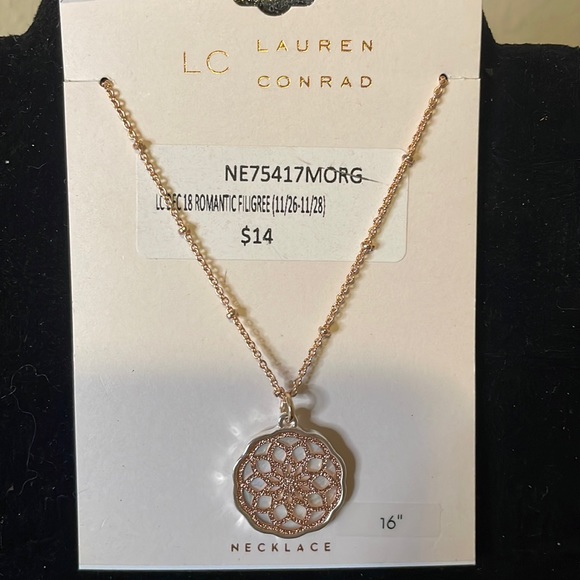 LC Lauren Conrad | Jewelry | 3 Lauren Conrad Filigree Necklace | Poshmark